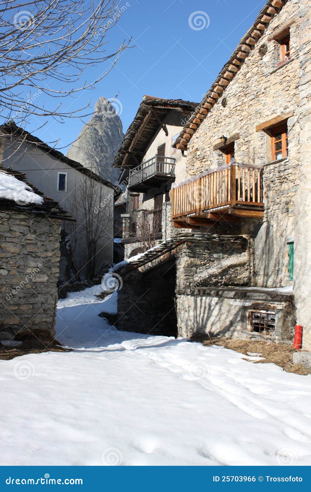 Mountain building stock photo. Image of outdoors, season - 25703966