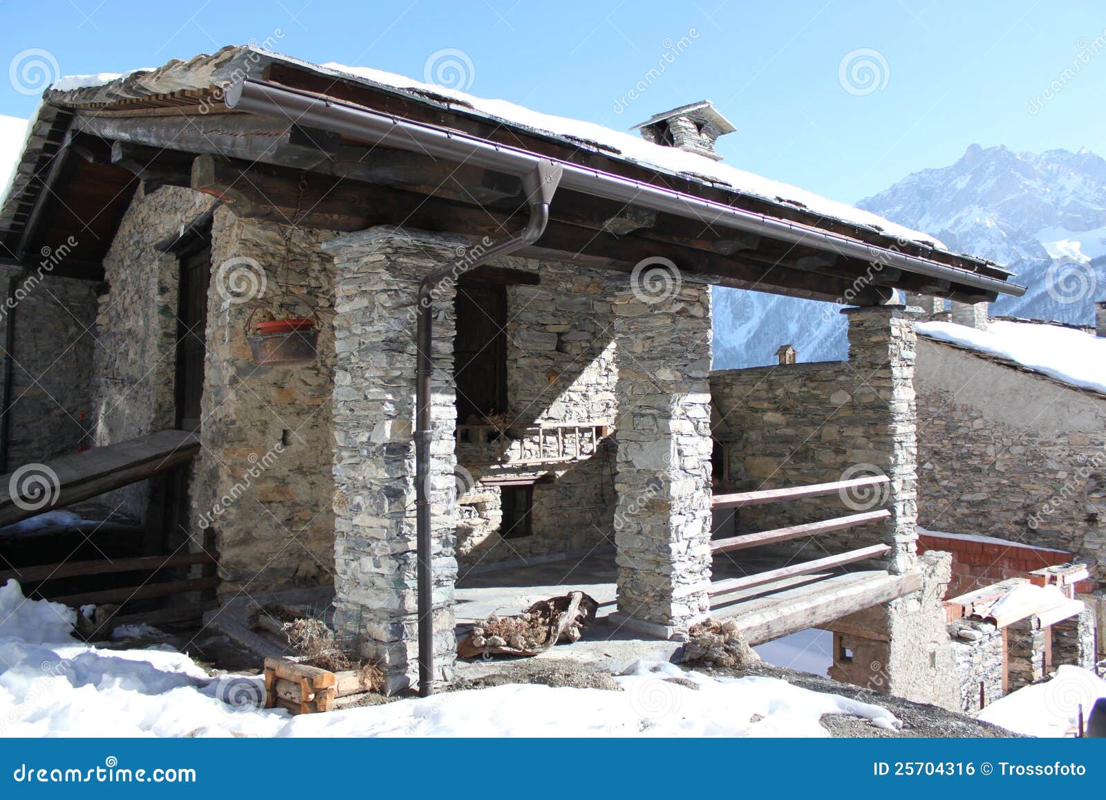 Mountain building stock photo. Image of mountain, nature - 25704316