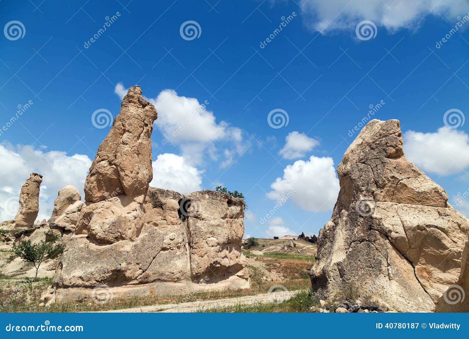 Mountain Cappadocia stock image. Image of nevsehir, culture - 40780187