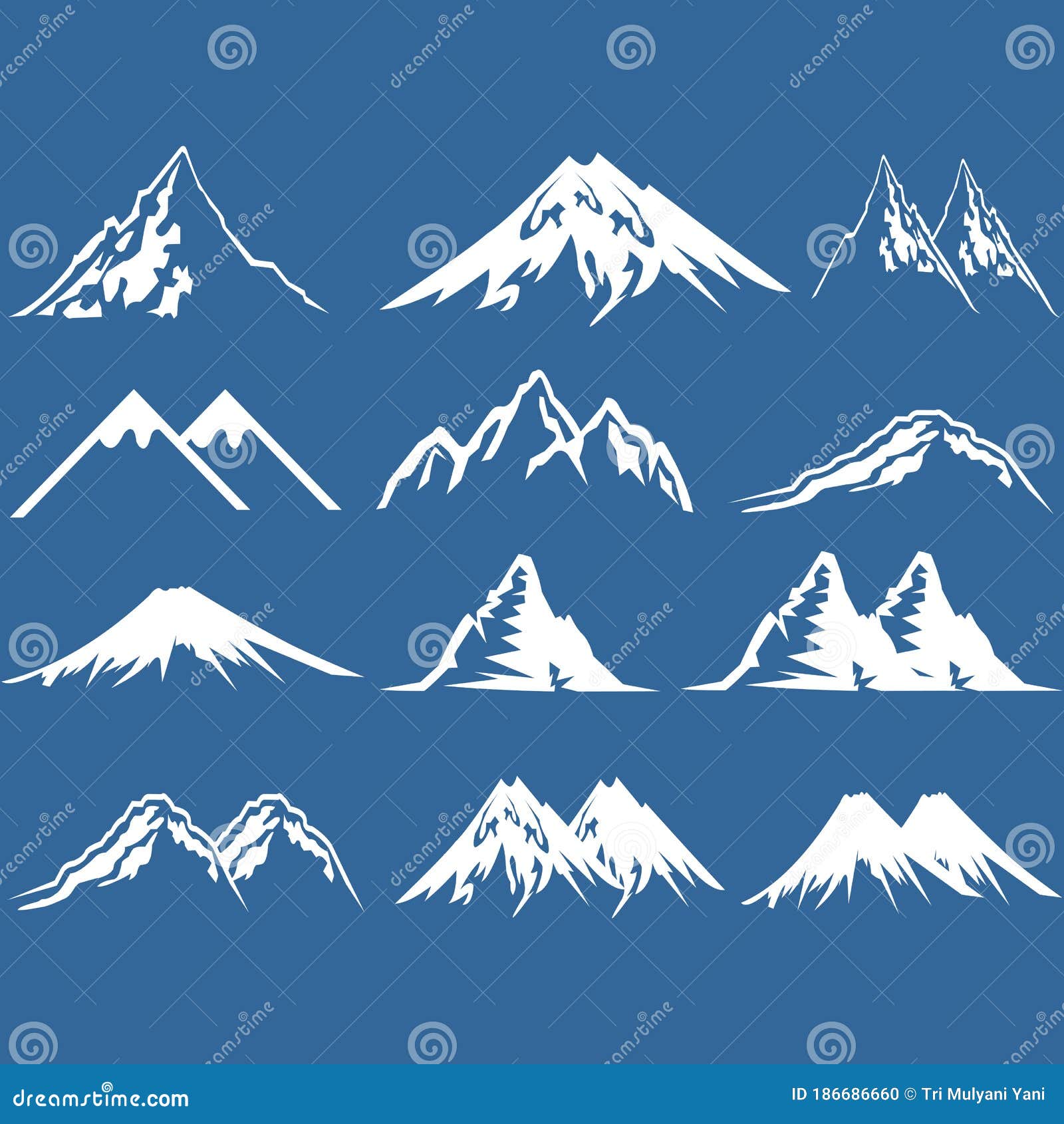 Mount Rainier Outline