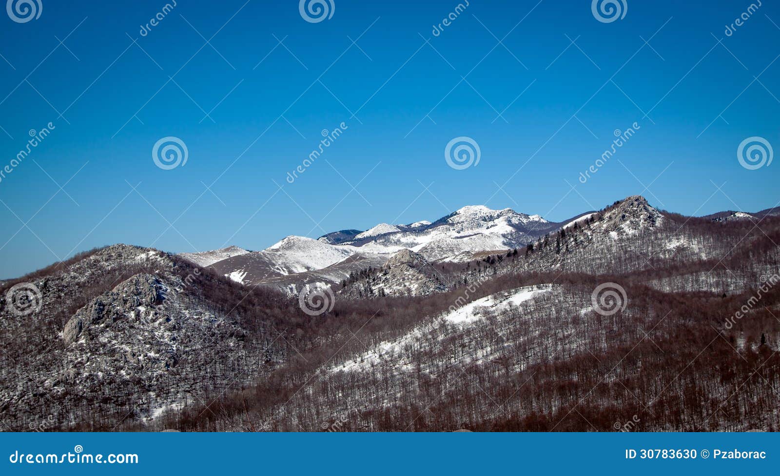 A mountain chain stock photo. Image of black, beautiful - 30783630