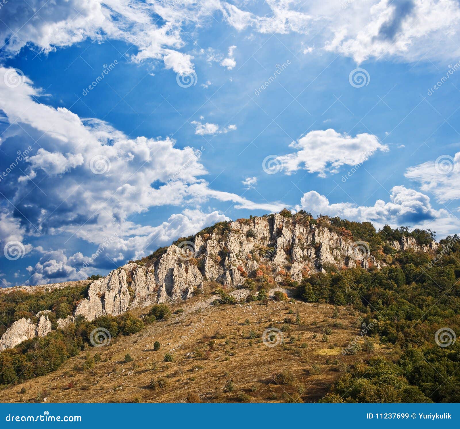 Mountain chains stock image. Image of park, fading, scene - 11237699