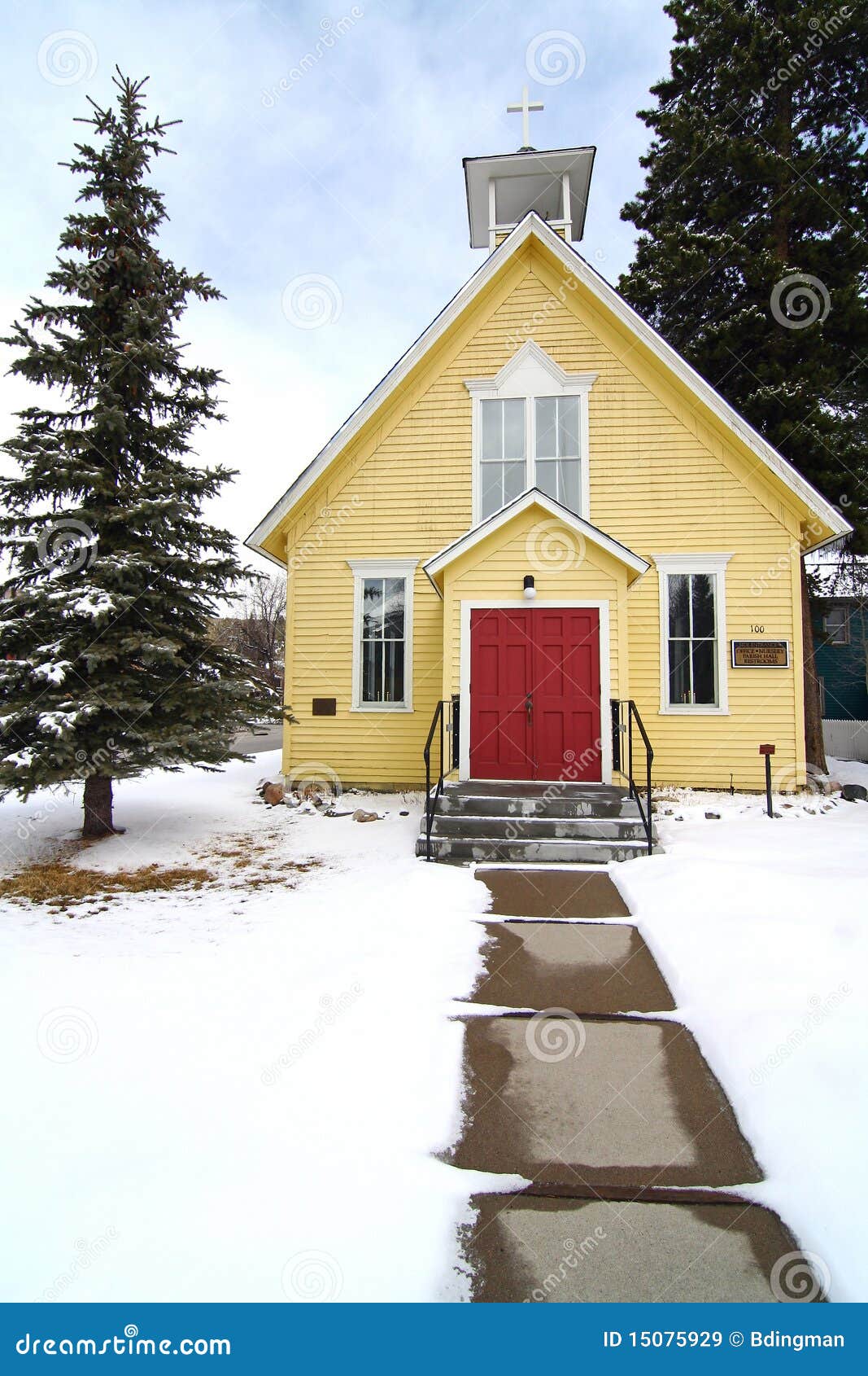 Mountain Church stock image. Image of chapel, religion - 15075929