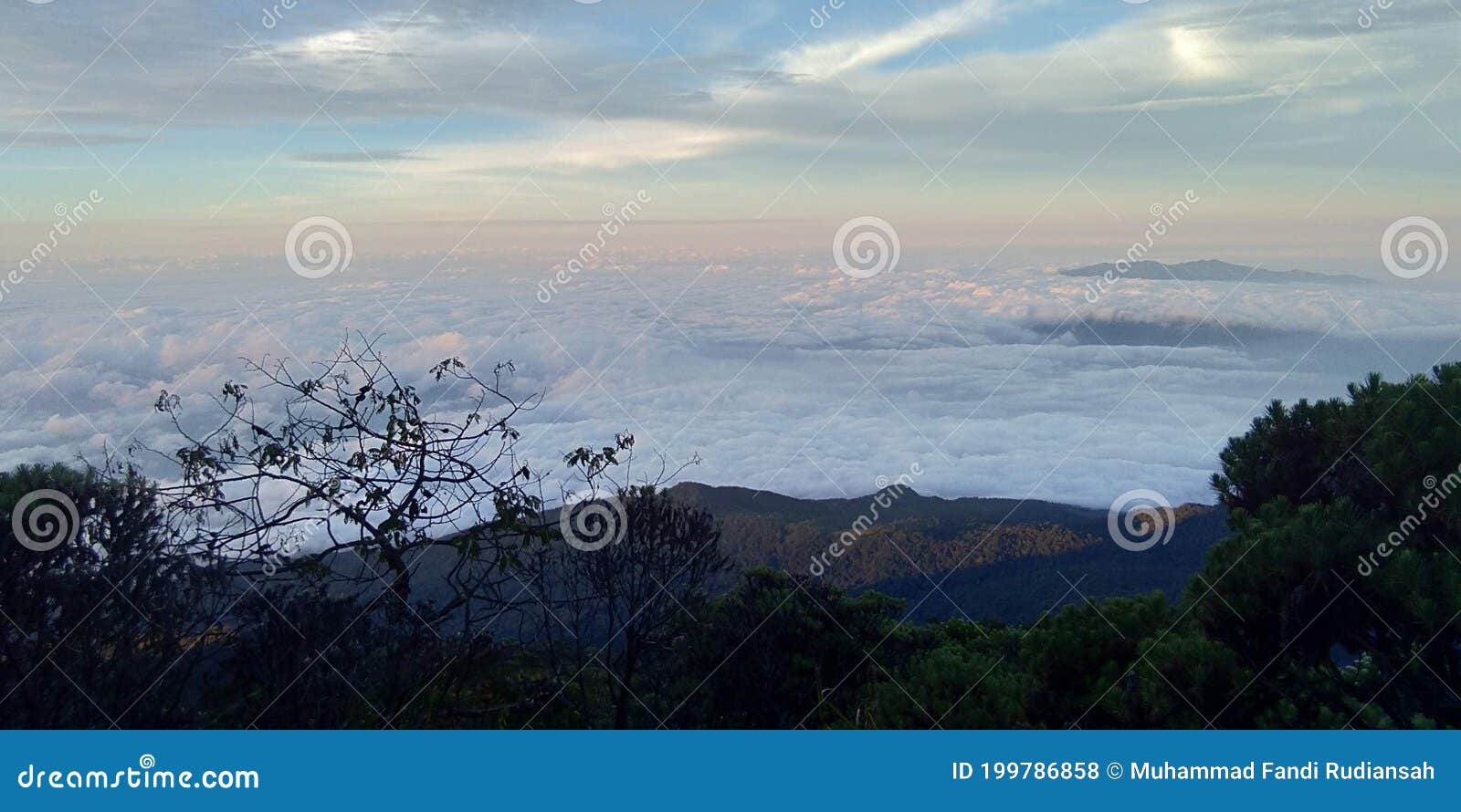 Mountain Ciremai stock photo. Image of west, java, mountain - 199786858