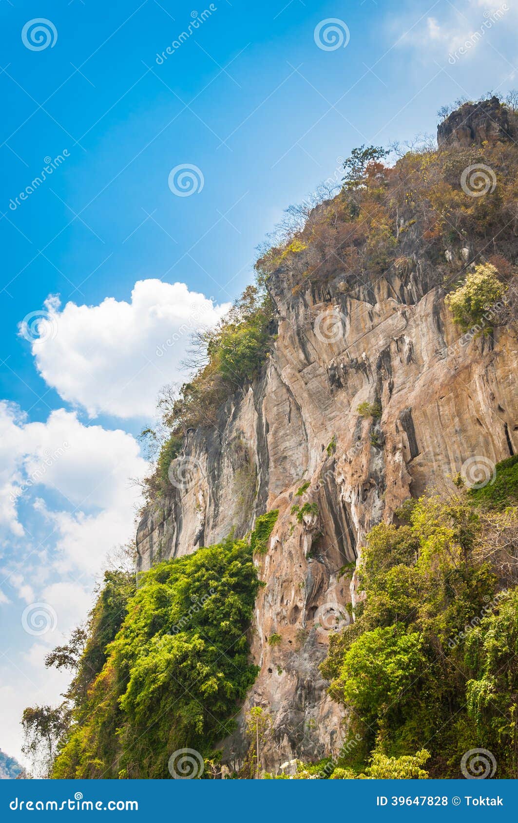 Mountain clift stock photo. Image of marble, clift, scenic - 39647828
