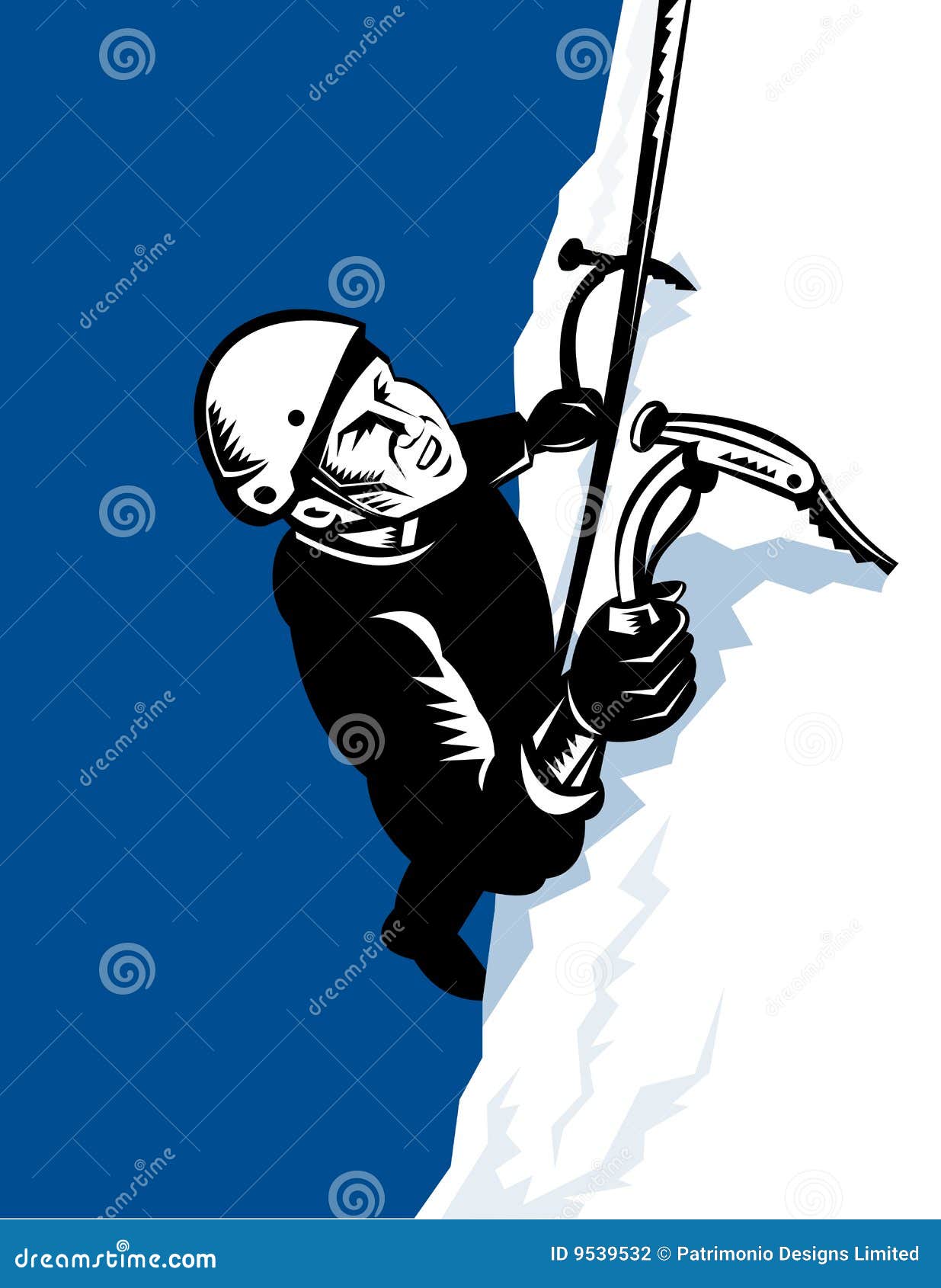 Mountain Climber Animation Set. Active And Extreme Vector Illustration ...