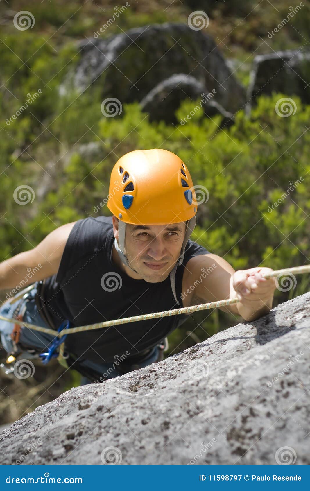 Mountain climbing stock image. Image of sport, challenge - 11598797
