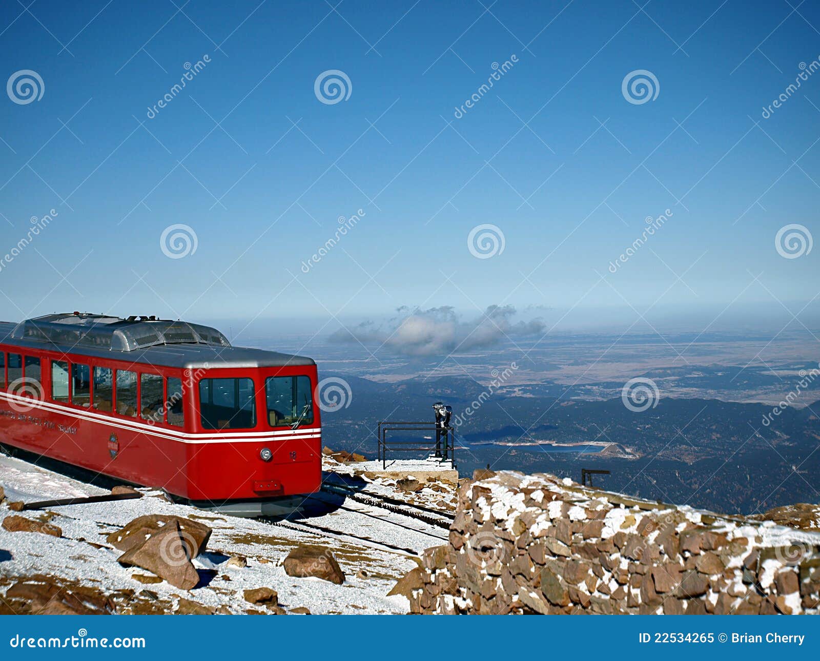 Mountain Cog Wheel Train stock image. Image of peak, rare - 22534265