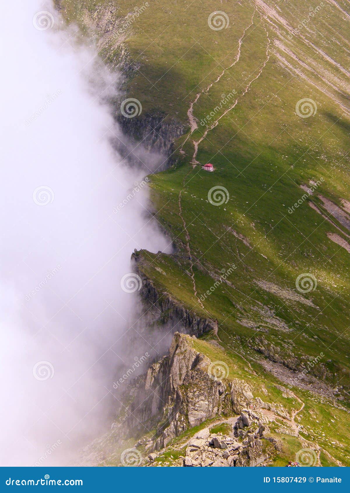 Mountain crest stock image. Image of alpine, hiking, hill - 15807429