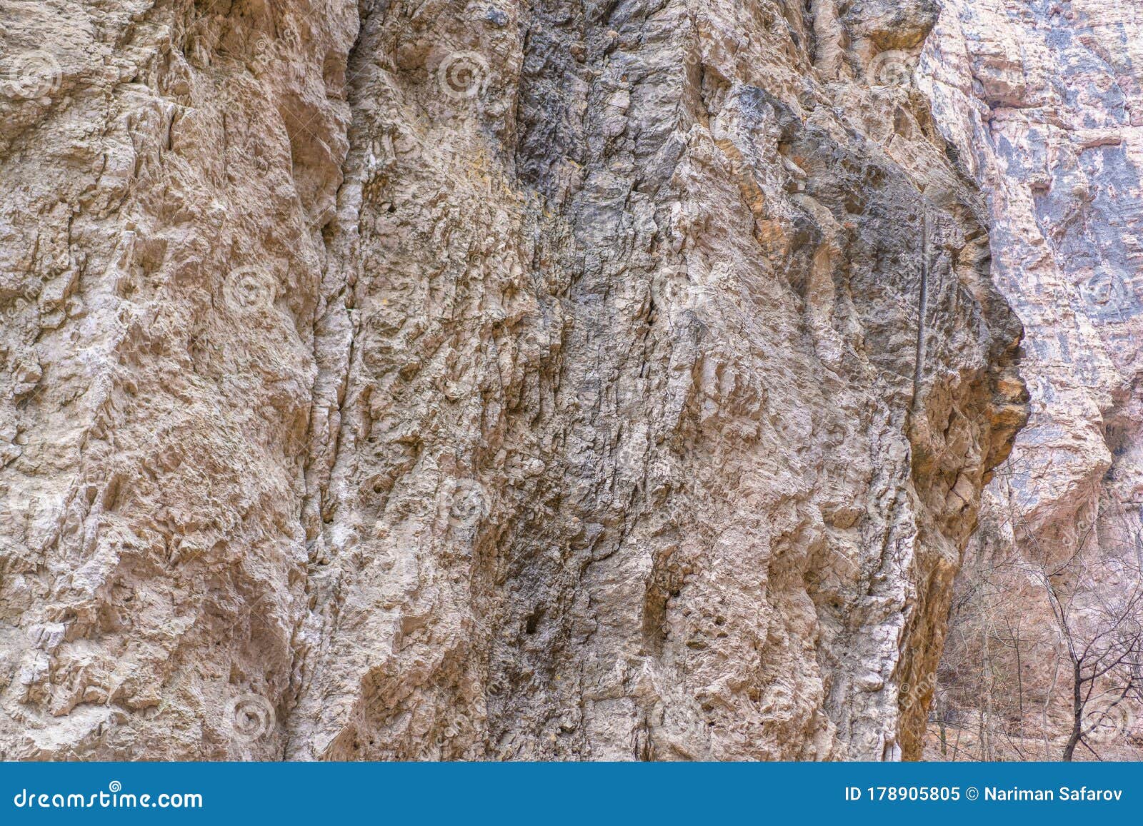 Mountain Crevice in the Daytime Stock Image - Image of color, erosion ...