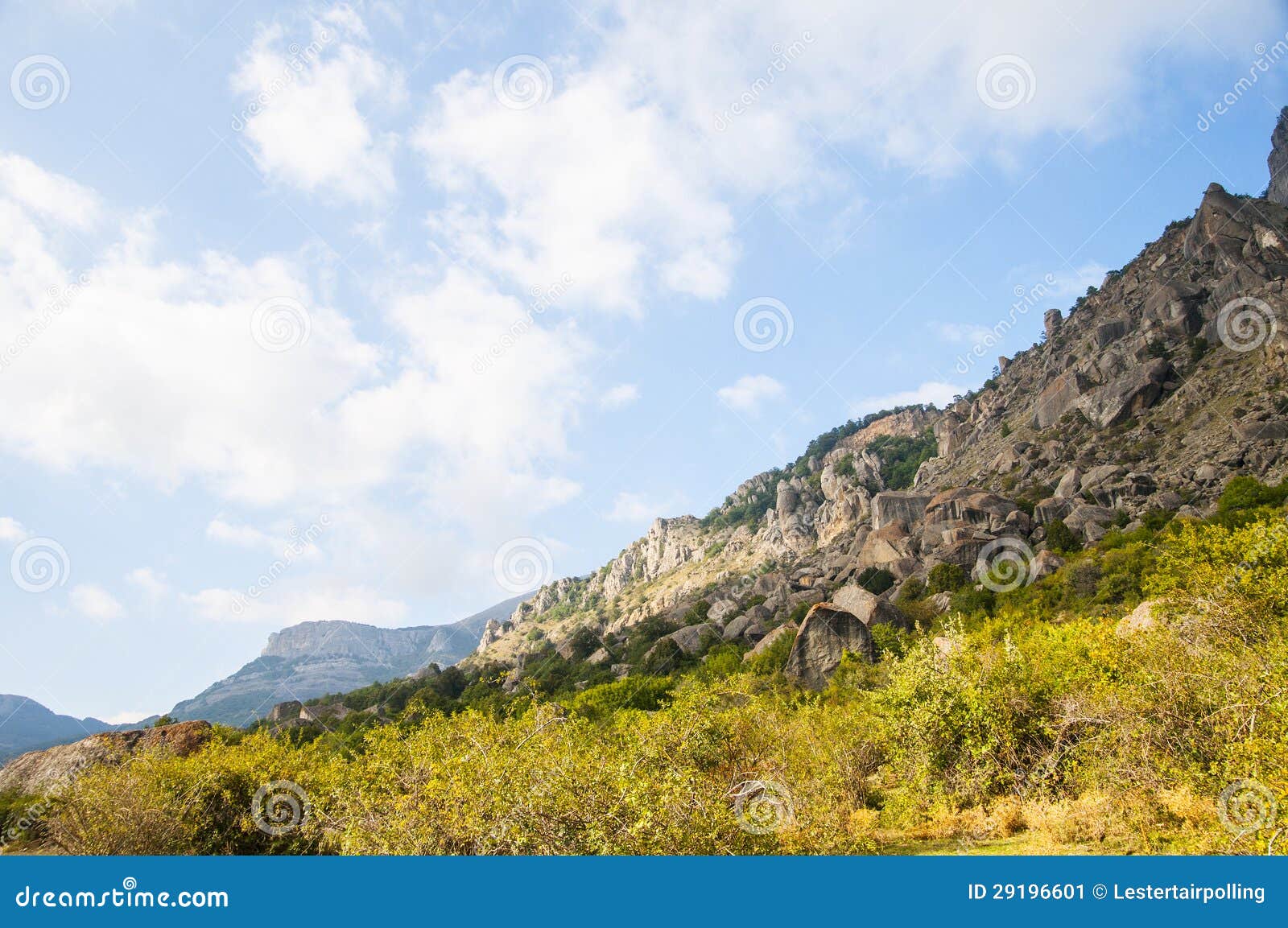 Mountain Crimea in Ukraine stock image. Image of countryside - 29196601