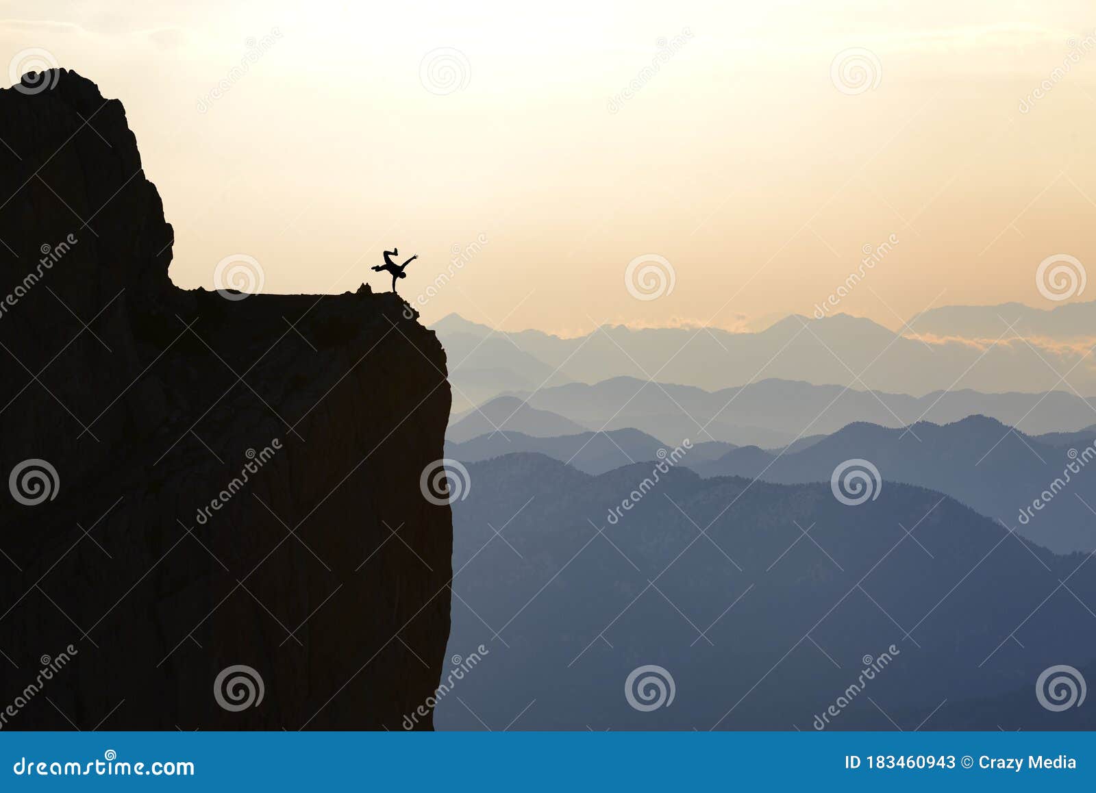 Mountain Diary of an Unusual and Fearless Adventurer Stock Image ...