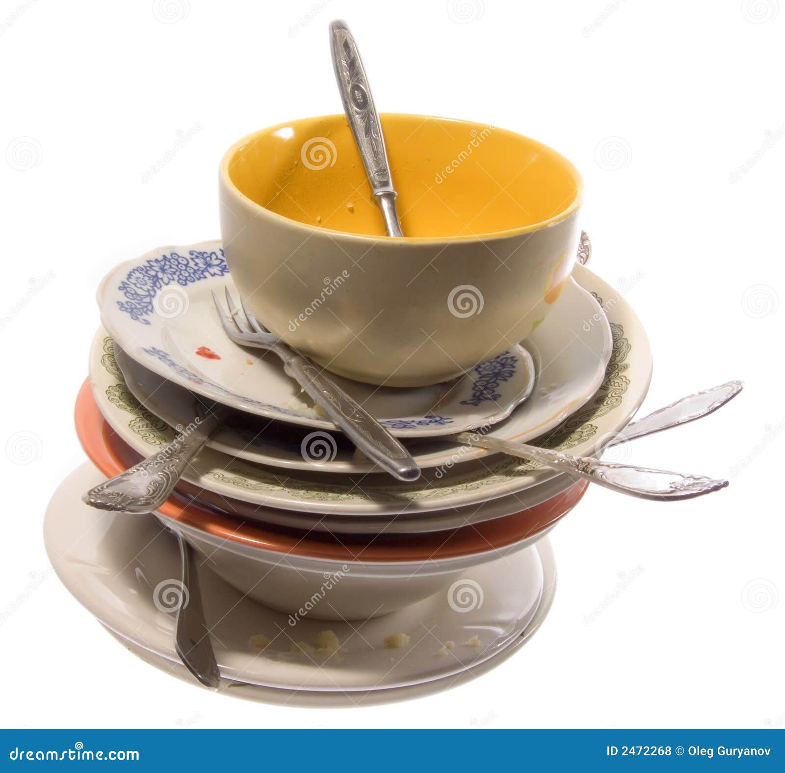 Mountain of dirty utensils stock photo. Image of dirty - 2472268