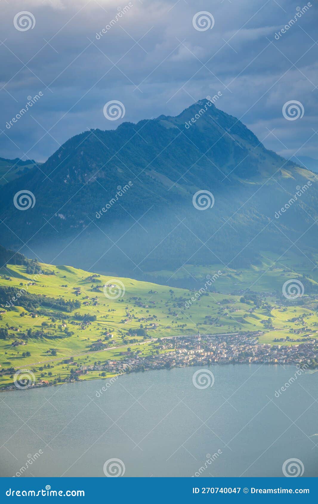 A Mountain from the Distance Stock Image - Image of nature, mountain ...