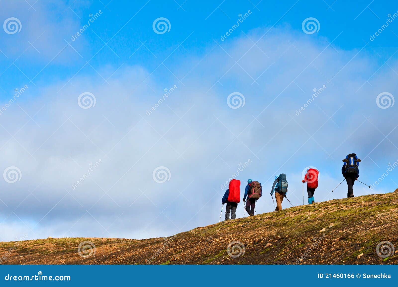 Mountain expedition stock photo. Image of blue, adventure - 21460166