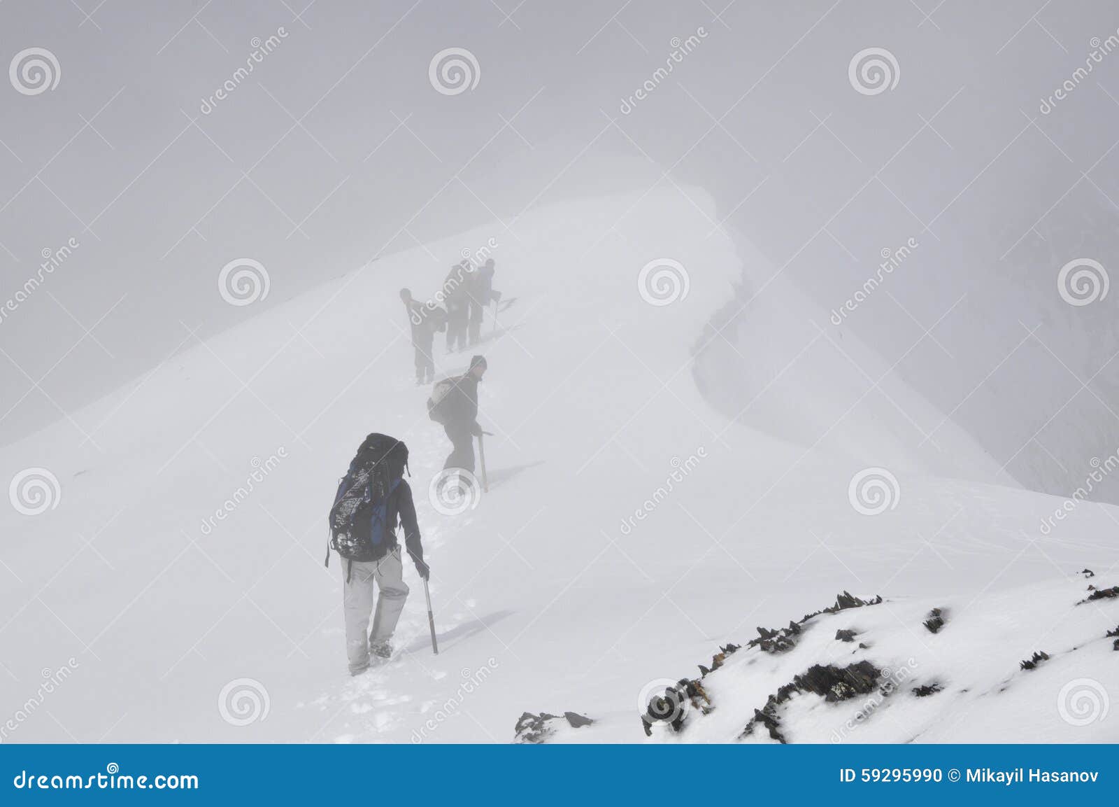 Mountain explorers. editorial image. Image of explorers - 59295990