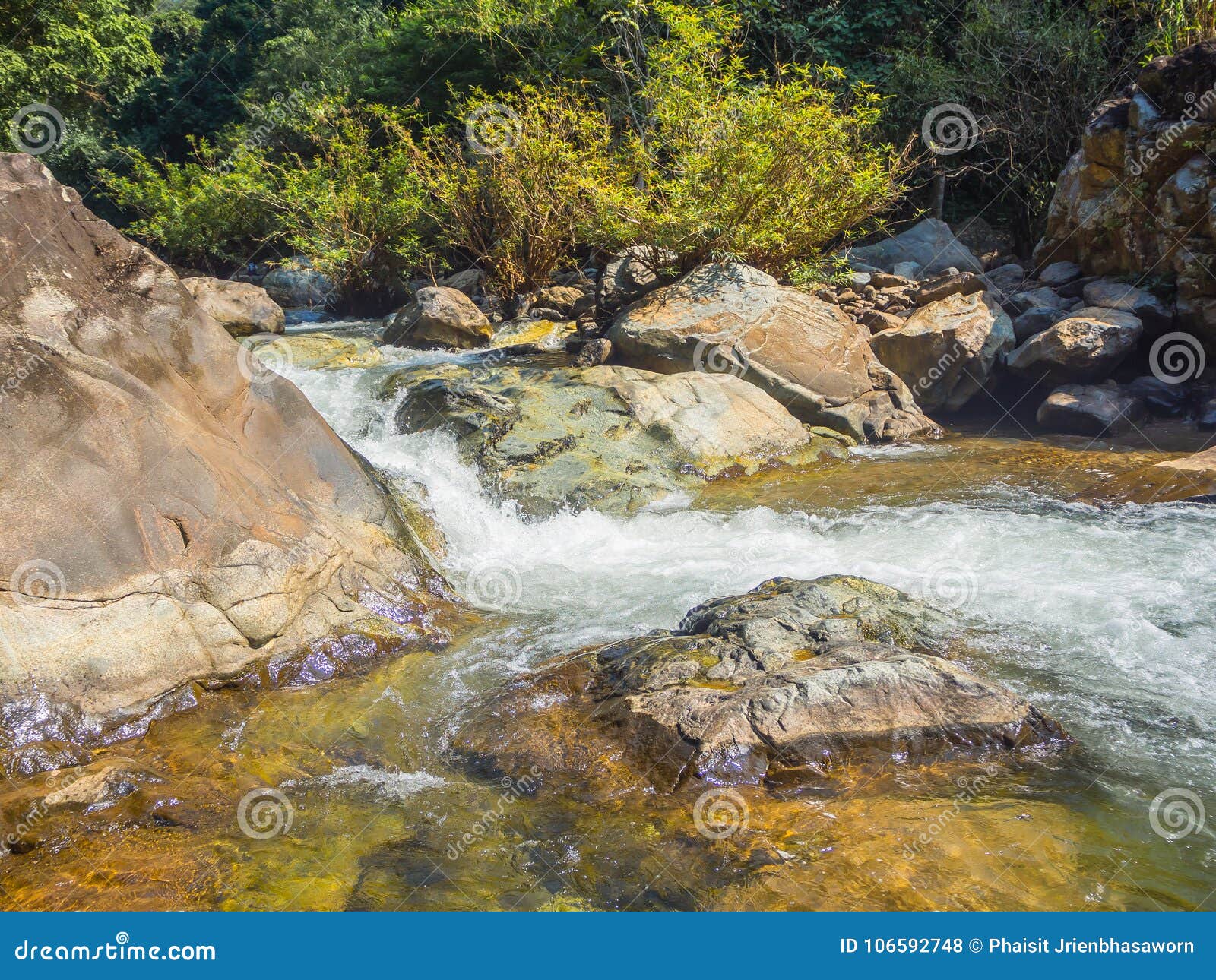 Mountain Fast Flowing River Stream of Water in the Rocks Stock Photo ... Mountain Fast Flowing River Stream of Water in the Rocks Stock Photo ...