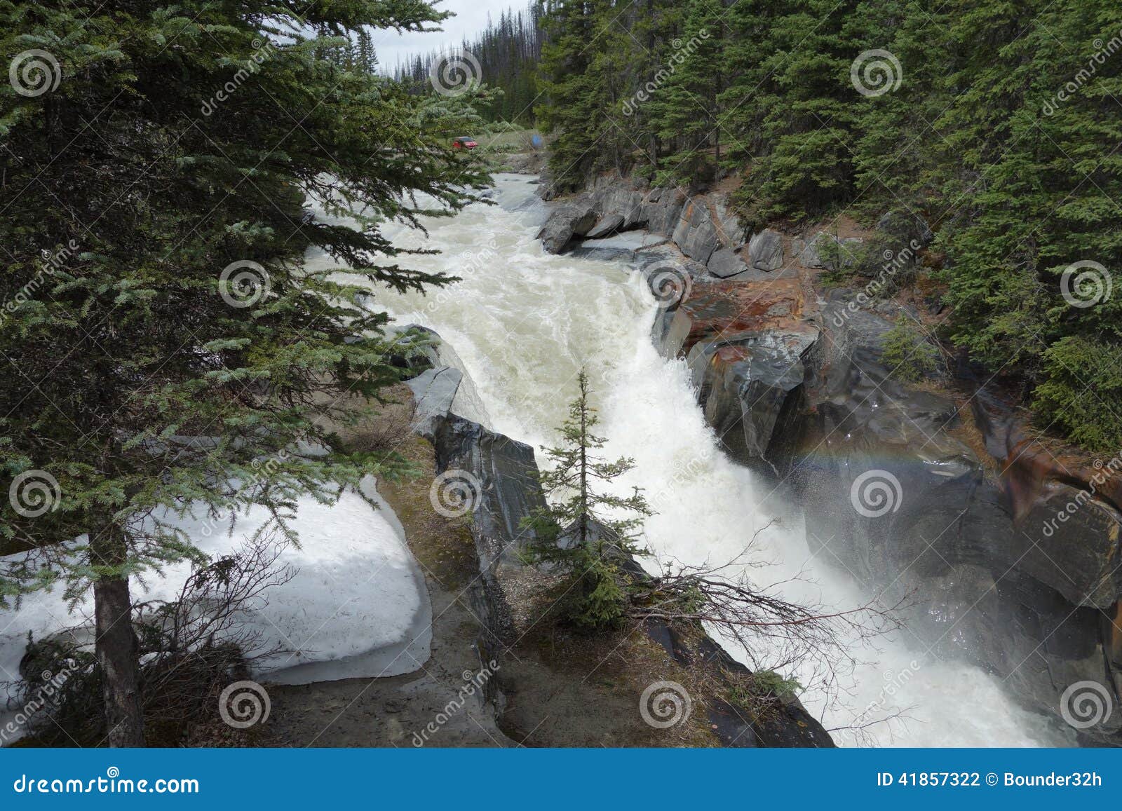 Mountain-fed Rushing River. Stock Photo - Image of cold, rocky: 41857322