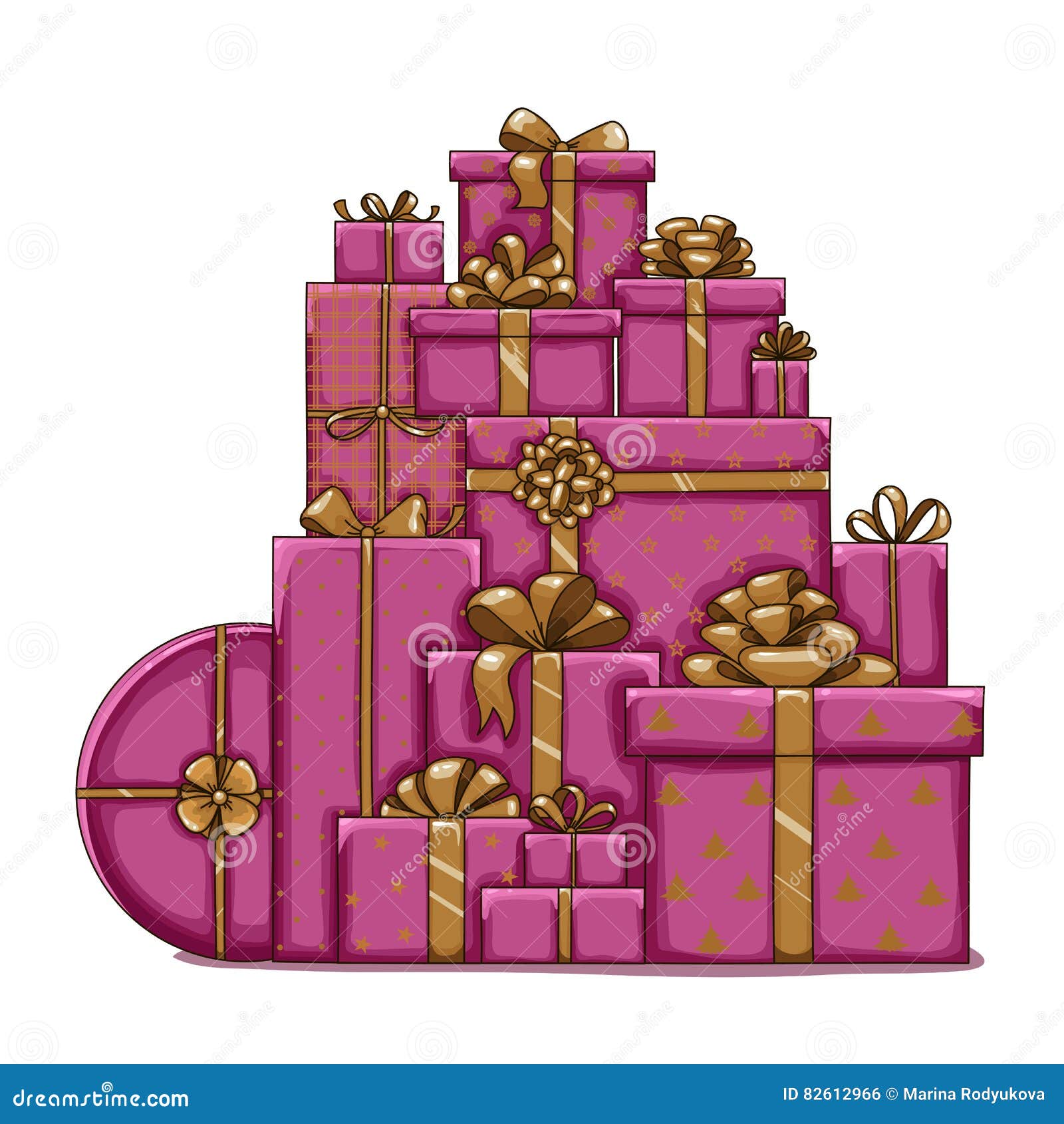 Mountain gifts. stock vector. Illustration of decoration - 82612966