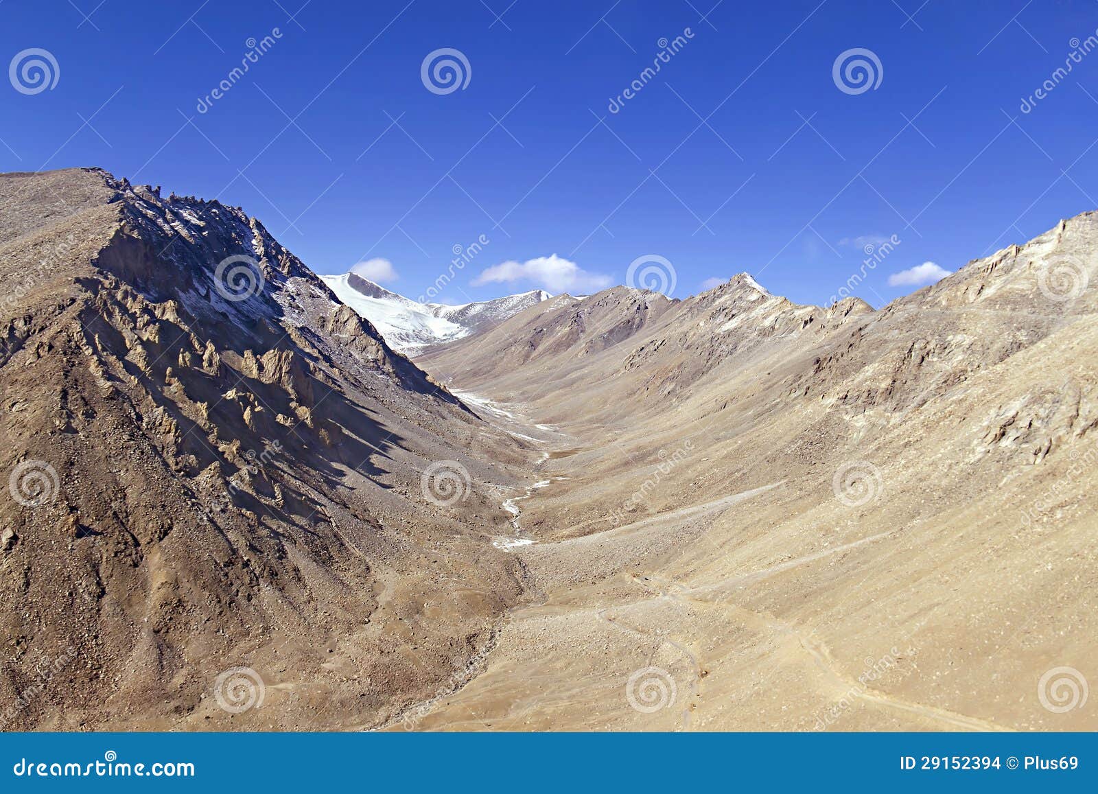 Mountain Gorge in the Himalayas Stock Photo - Image of blue, ravine ...