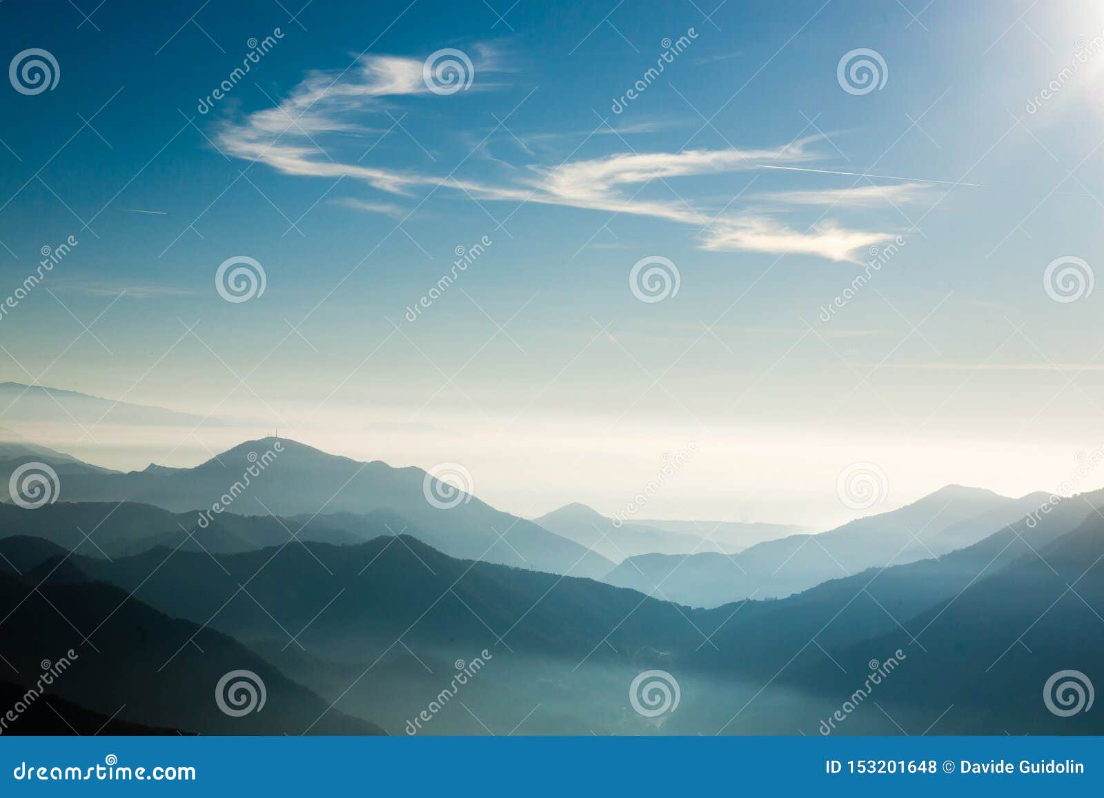 Mountain Gradient Background. Mountain Landscape Stock Photo - Image of ...