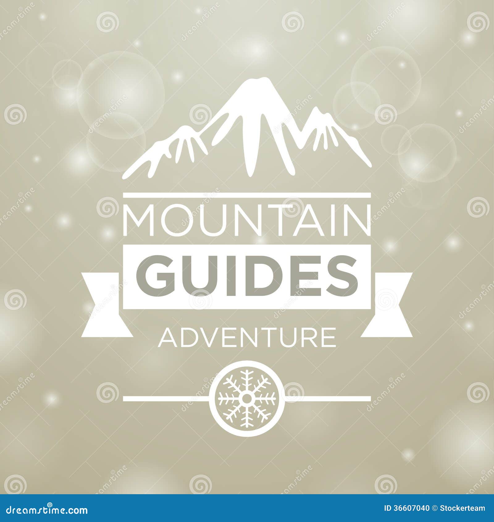 Mountain guides adventure stock illustration. Illustration of amusement ...