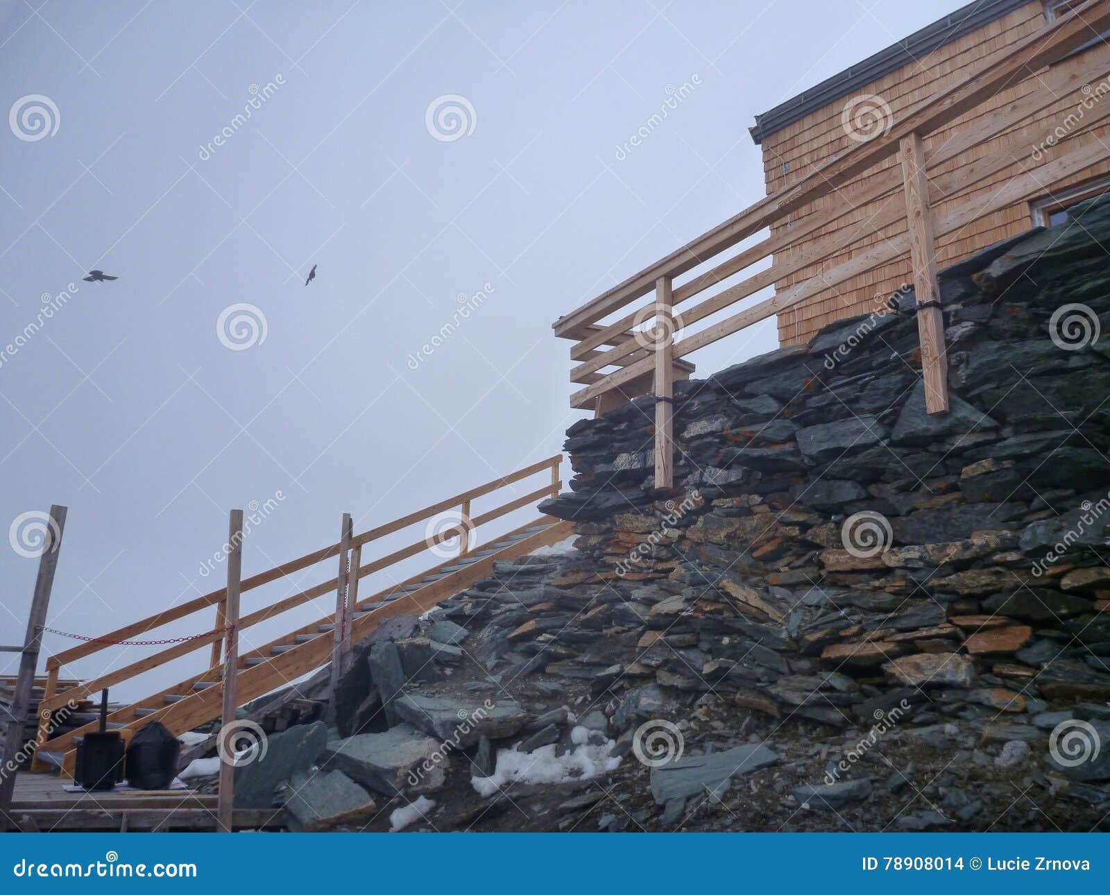 Mountain Gut on the Grossglockner Normal Route Stock Photo - Image of ...
