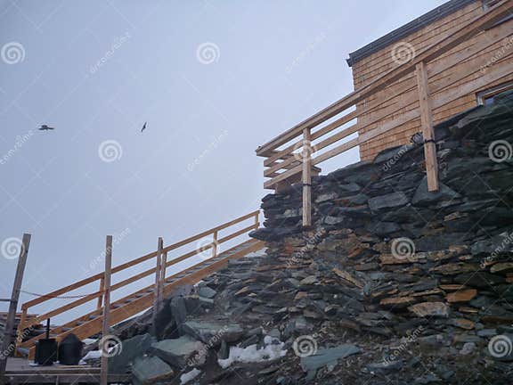 Mountain Gut on the Grossglockner Normal Route Stock Photo - Image of ...