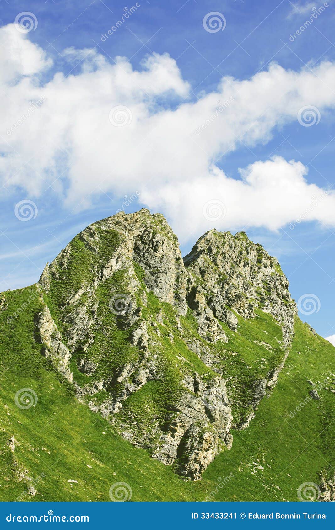 The Mountain Heart. Landscape Background. Stock Image - Image of ...