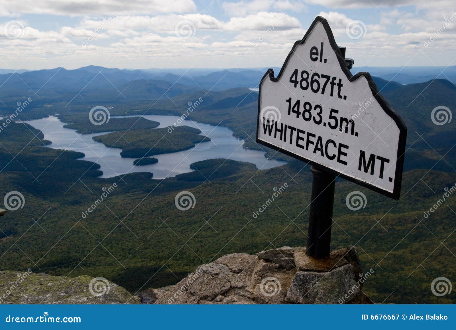 Mountain Height Signpost stock image. Image of indicator - 6676667