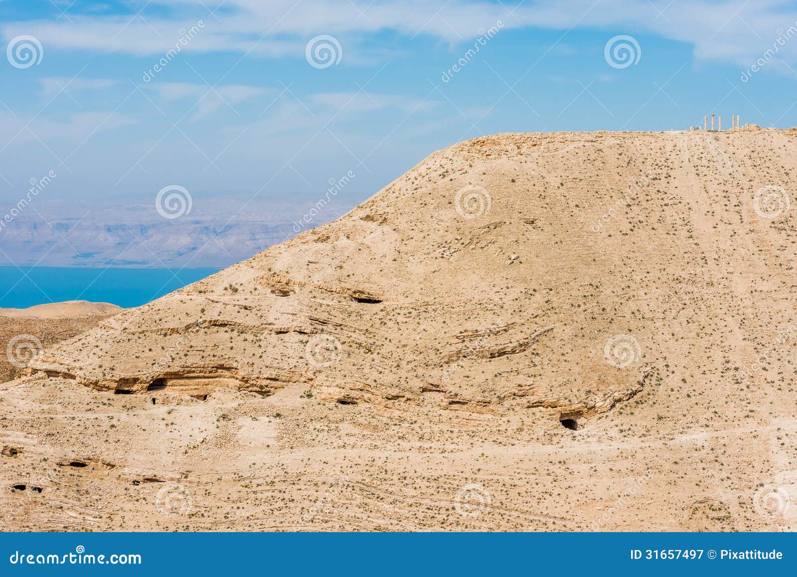 Mountain of the Herod S Castle Machareus Jordan Stock Image - Image of ...