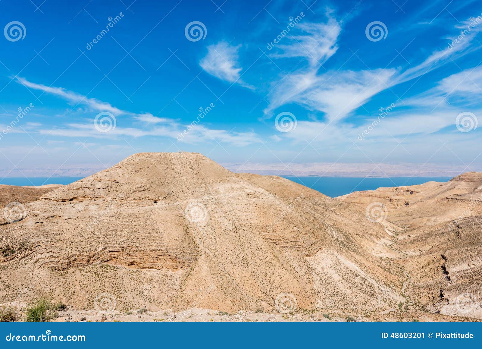 Mountain of the Herod S Castle Machareus Jordan Stock Image - Image of ...