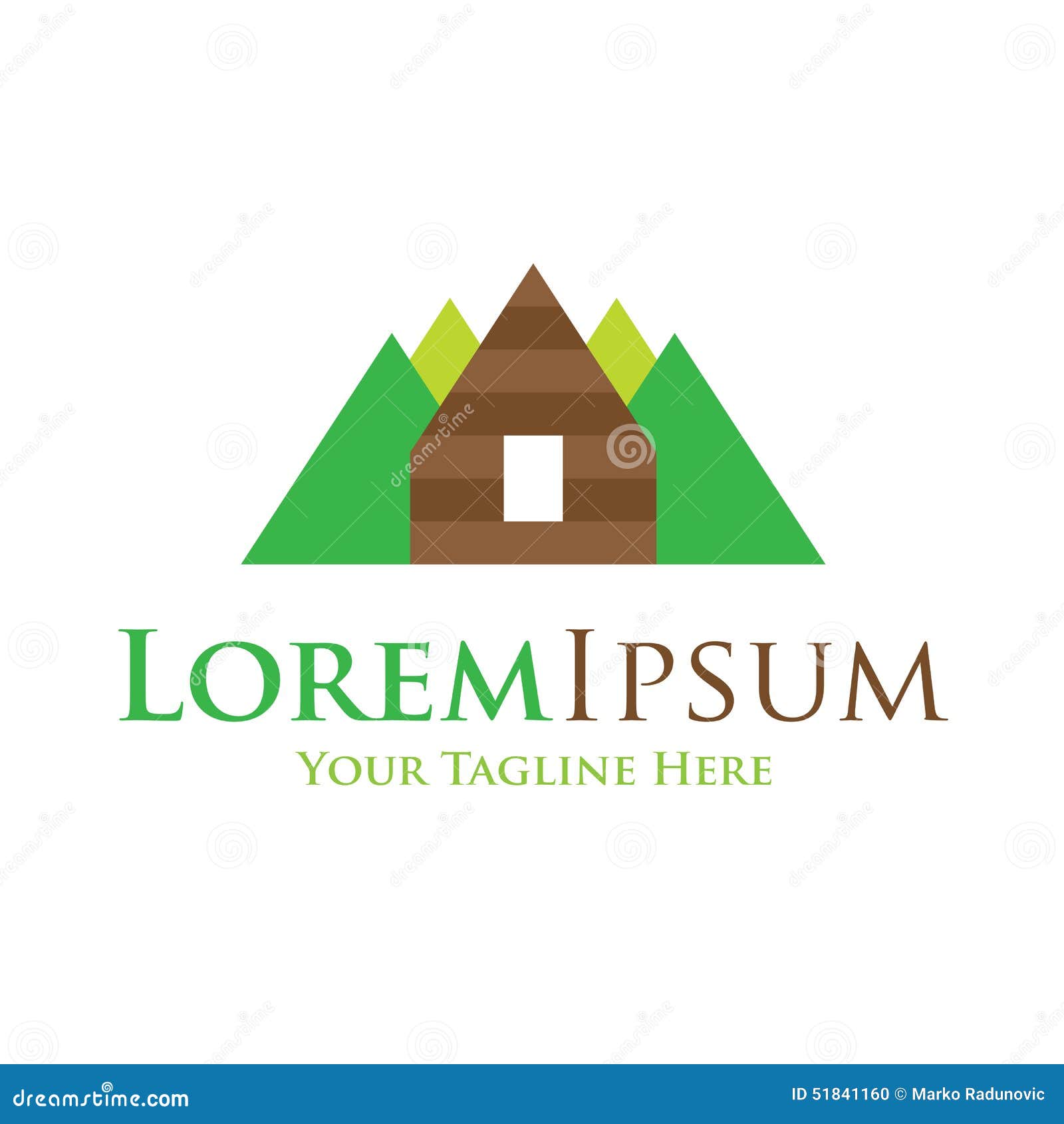Mountain High Home Icon Simple Elements Wilderness Logo Stock ...