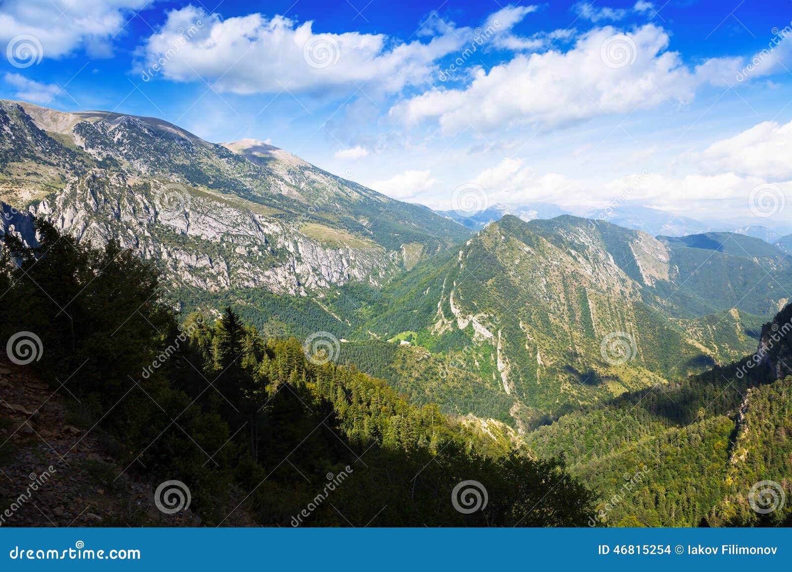 Mountain from high point stock photo. Image of high, scenic - 46815254