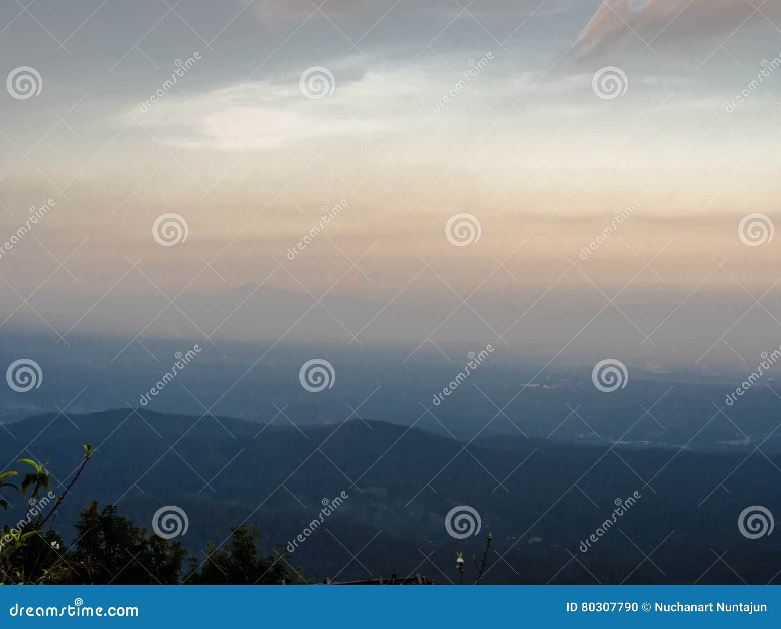 The mountain high view. stock photo. Image of light, outdoors - 80307790