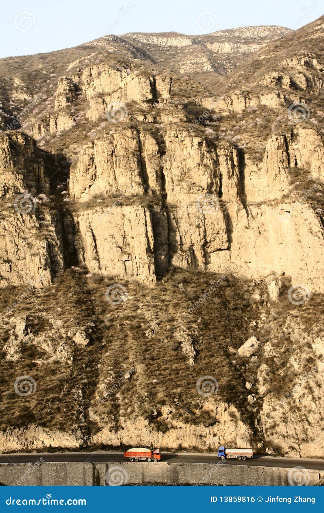 Mountain highway stock photo. Image of precipice, rocks - 13859816