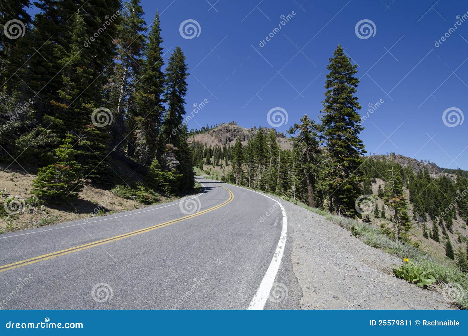 Mountain Highway stock image. Image of mount, mountainside - 25579811