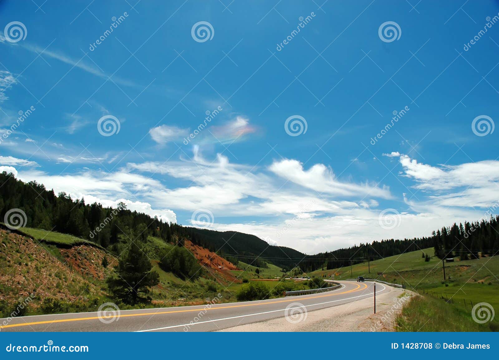 Mountain Highway Royalty-Free Stock Photography | CartoonDealer.com ...