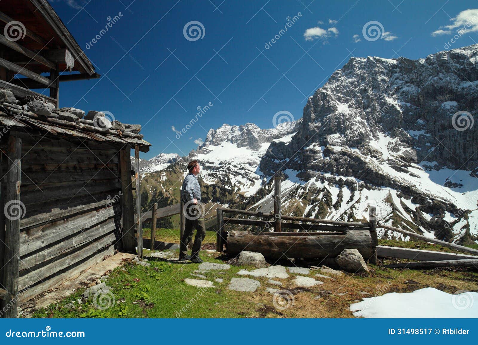 Mountain hiker stock image. Image of business, landscape - 31498517