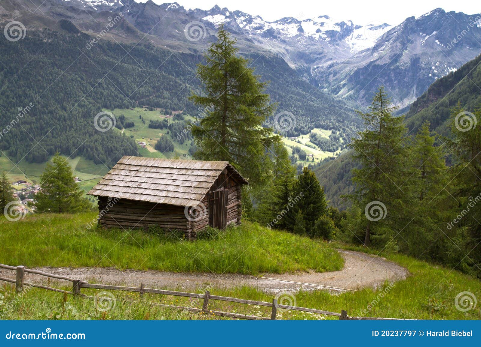 Mountain Hut in South Tyrol, Italy Stock Image - Image of mountain ...