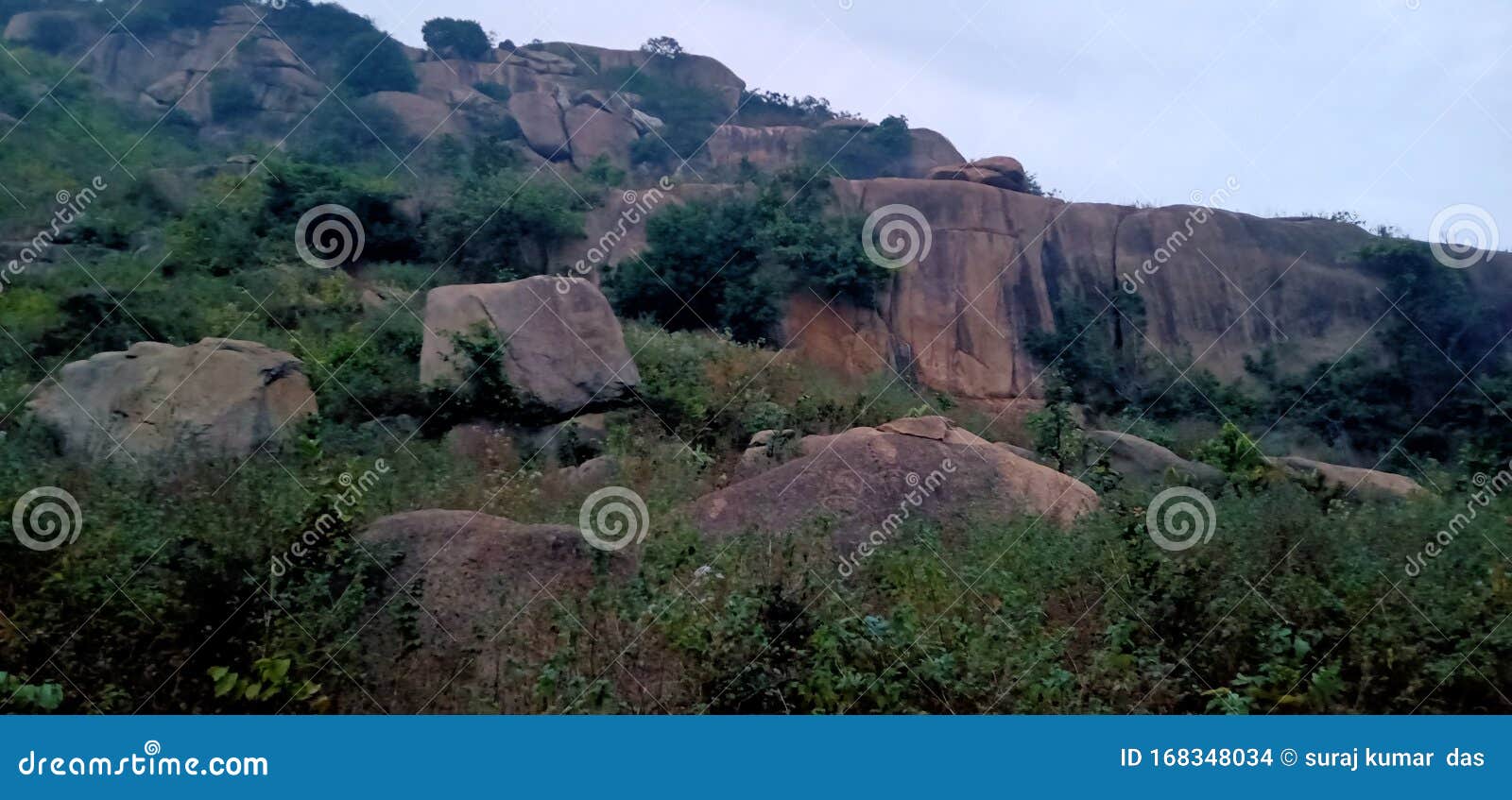 Mountain of Jharkhand Kodema District Forest Stock Photo - Image of ...