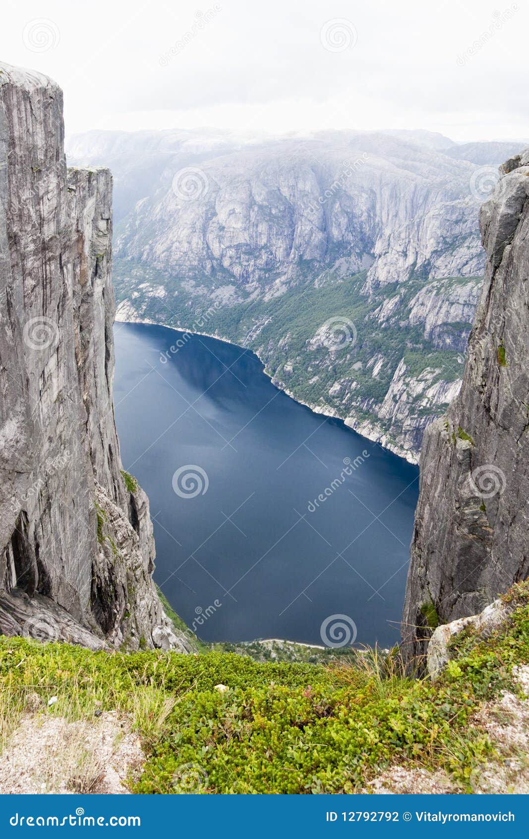 Mountain Kjerag in Norway stock photo. Image of europe - 12792792