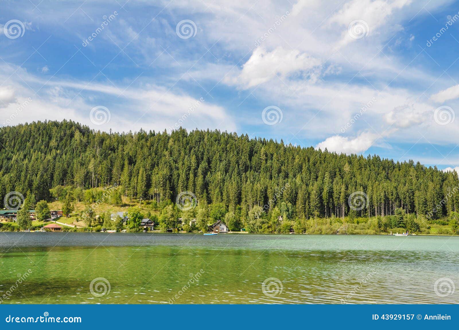 Mountain Lake in Mariazell stock image. Image of landscape - 43929157