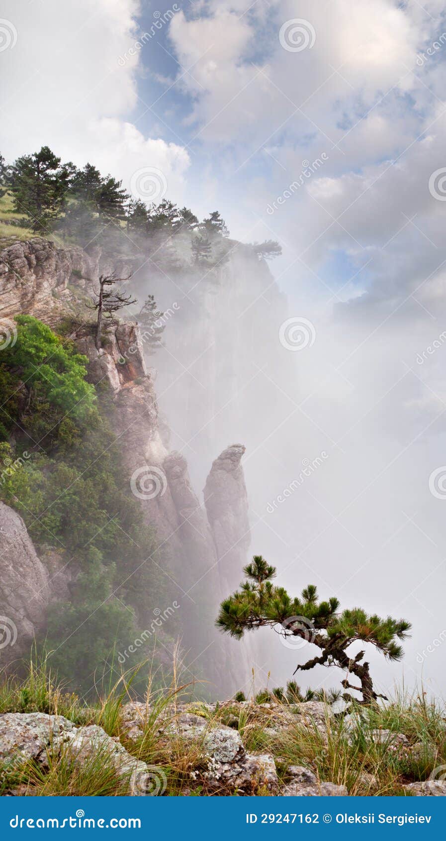 Mountain landscape stock photo. Image of rock, green - 29247162