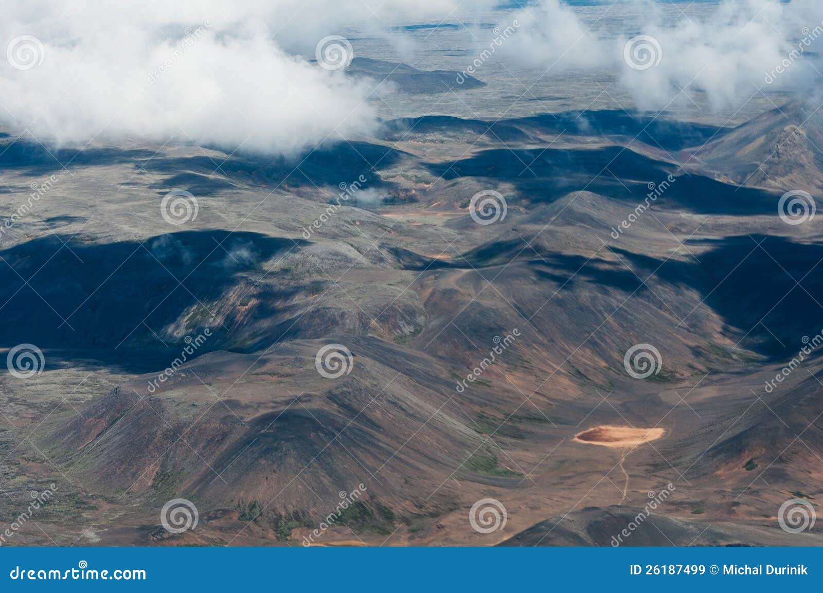 Mountain Landscape from Above Stock Image - Image of crest, mountain ...