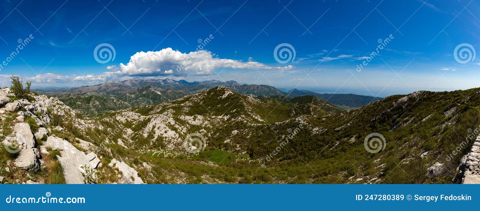 Landscape Of Balkan Mountains With Vratsata Pass, Town Of Vratsa And ...