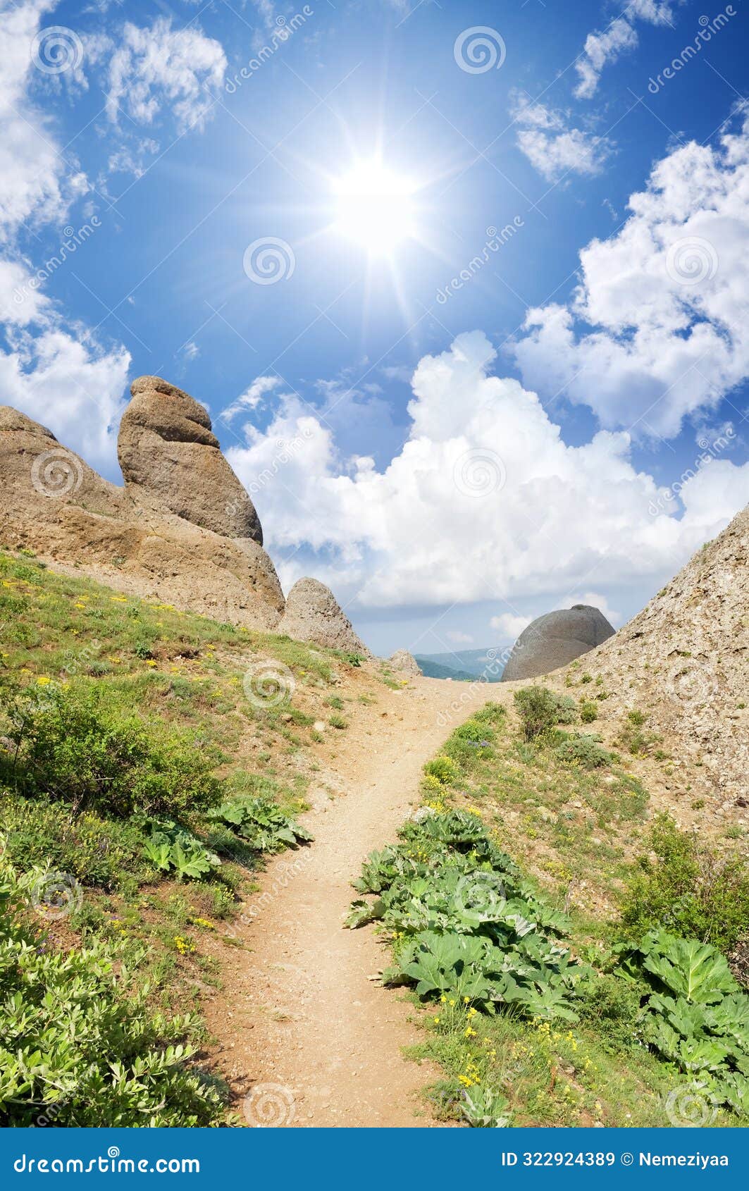 Mountain landscape stock image. Image of bright, dull - 322924389