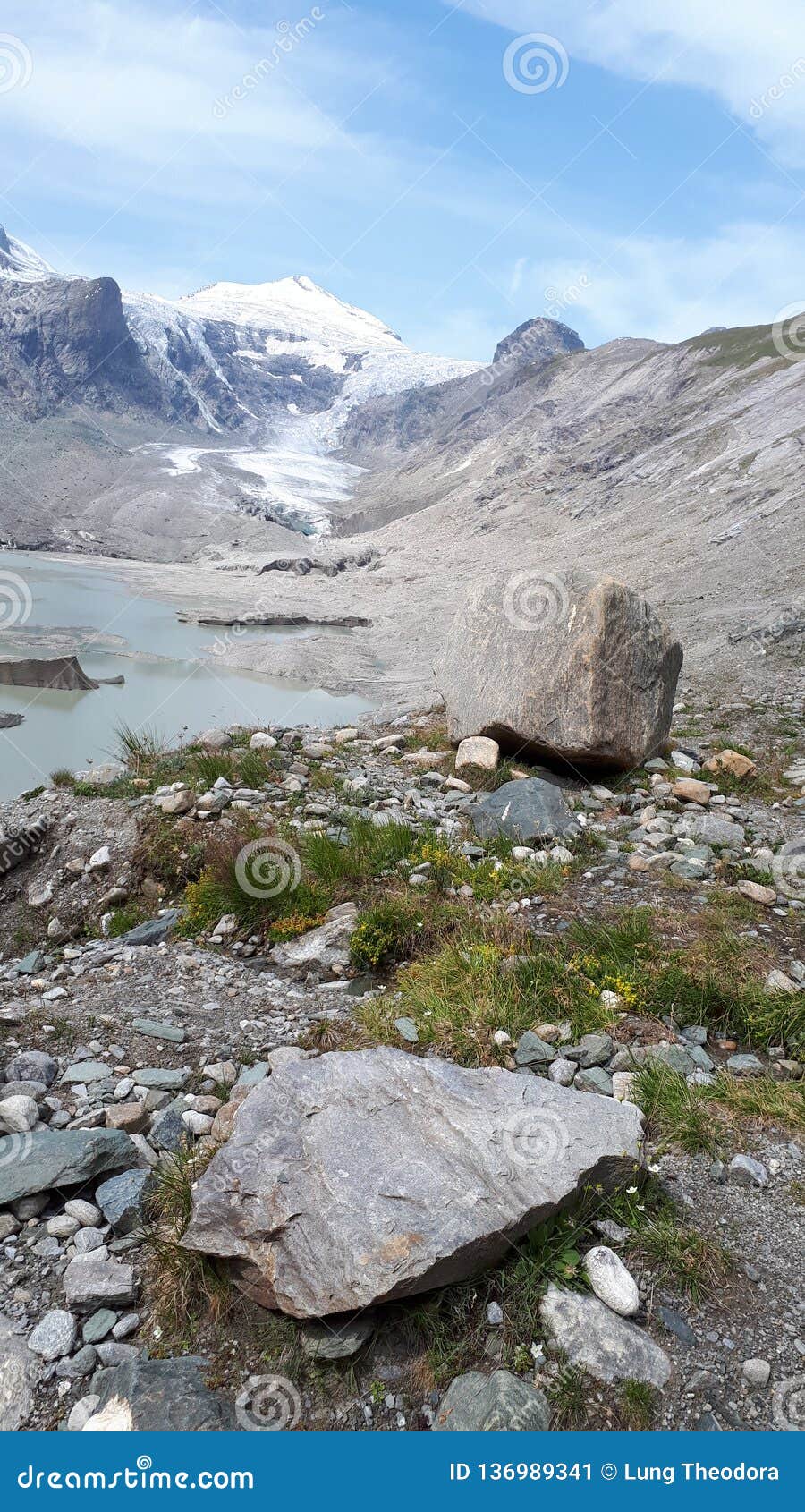 Mountain Landscape Contrast in Nature Wallpaper Stock Image - Image of ...
