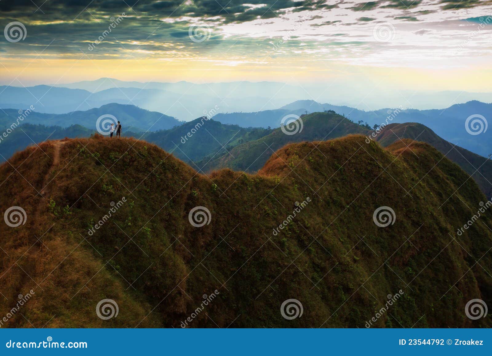 Mountain Landscape at Kao Chang Puek Stock Photo - Image of mountain ...
