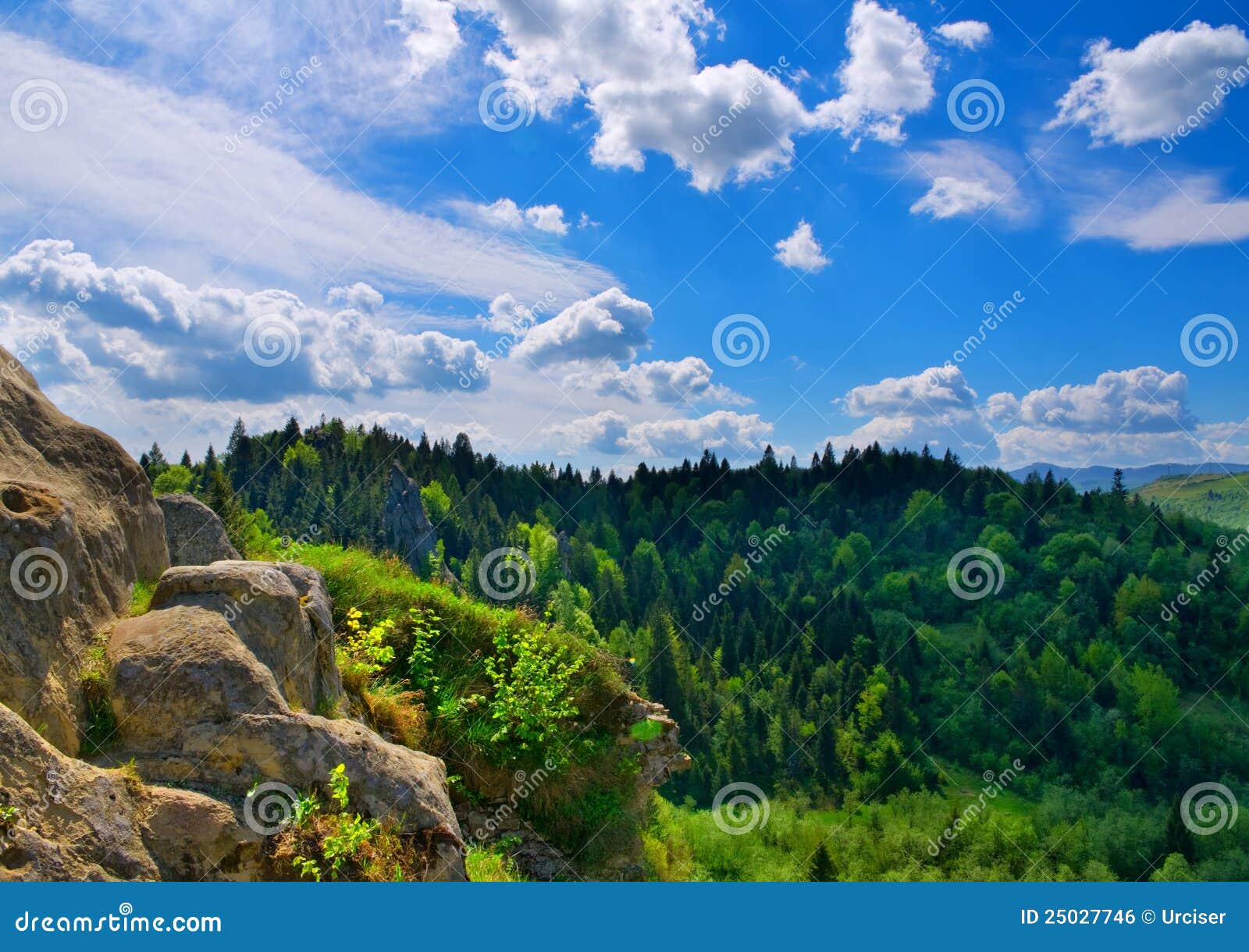 Mountain Landscape. Nature Composition Stock Photo - Image of rural ...